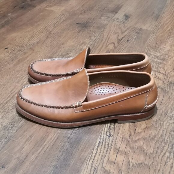 L.L. Bean | Shoes | Llbean Signature Leather Penny Moc Toe Loafers Slip ...